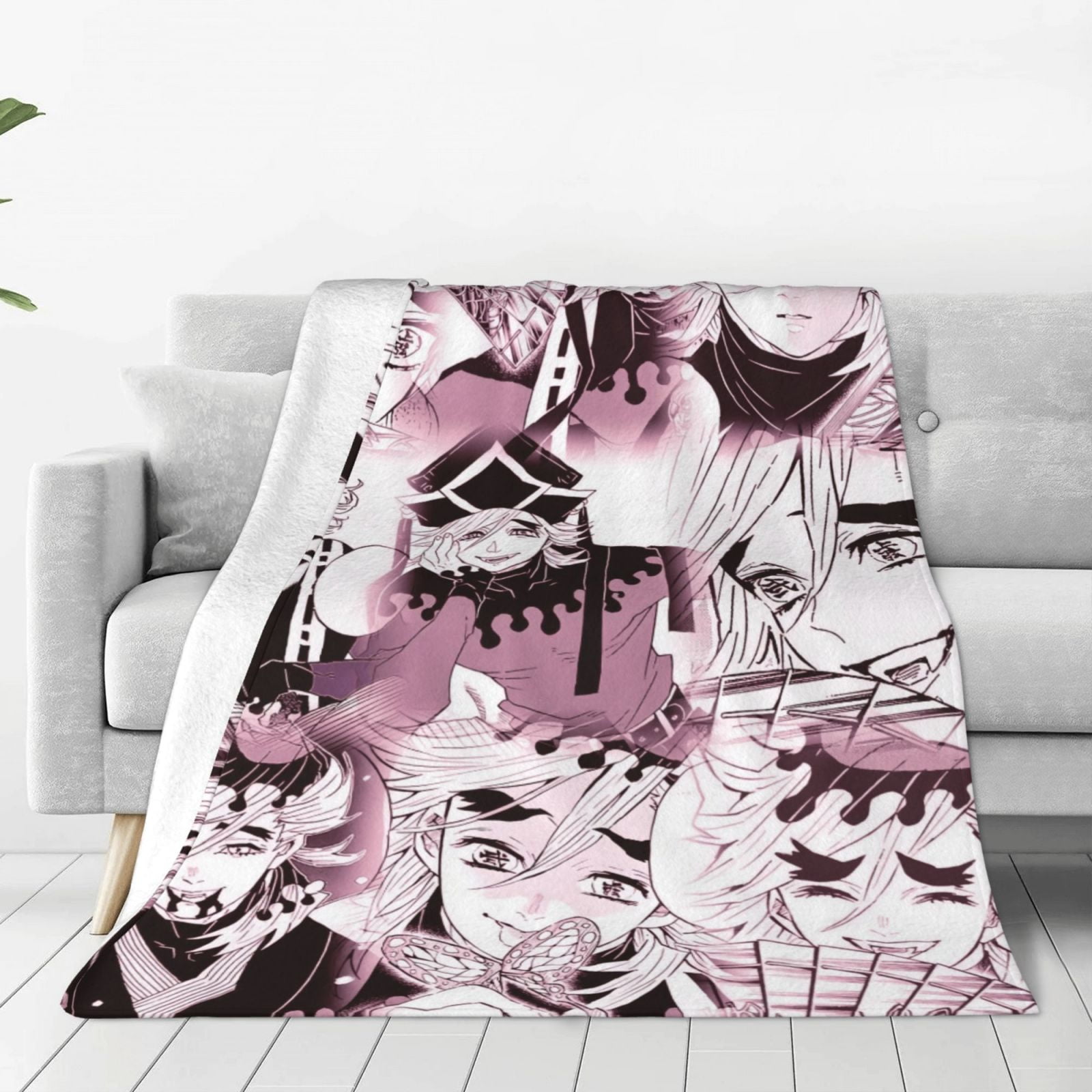 Douma Throw Blanket Ultra Soft Cozy Plush Fuzzy Flannel Blanket ...