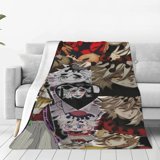 Douma Throw Blanket Ultra Soft Cozy Plush Fuzzy Flannel Blanket ...