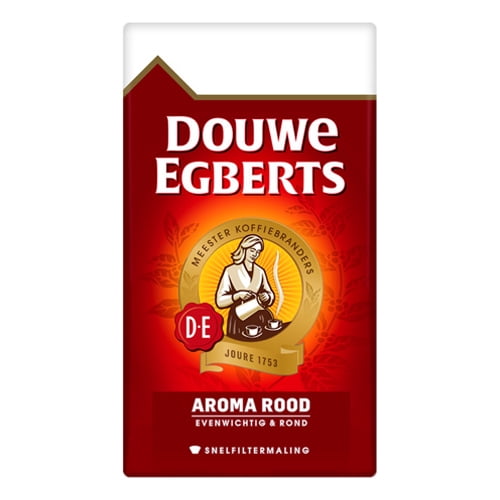 Douwe Egberts Aroma Rood Ground Coffee, 17.6 Oz. - Mild Roast, Made in ...
