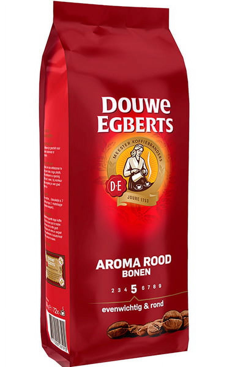 Douwe Egberts Aroma Rood Whole Bean Medium Roast Coffee 17.6oz/500g ...