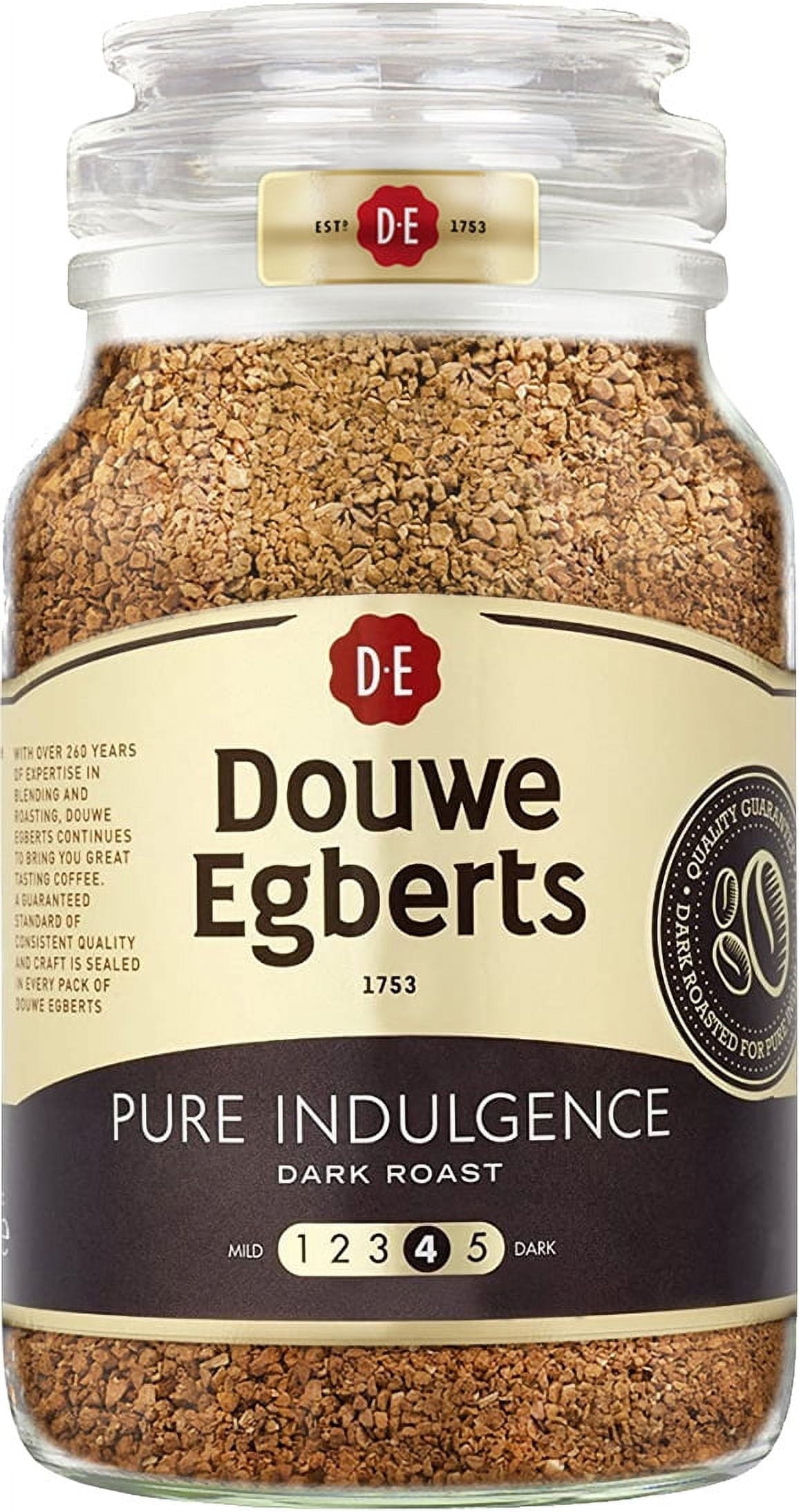 Douwe Egberts Pure Indulgence Instant Coffee 6.7oz/190g - Walmart.com
