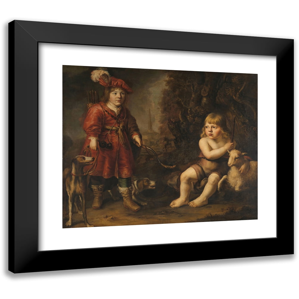 Douwe Juwes de Dowe 14x12 Black Modern Framed Museum Art Print Titled ...