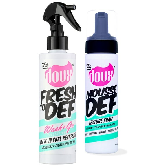 Doux Approved Combo: Fresh to Def + Mousse Def - Walmart.com