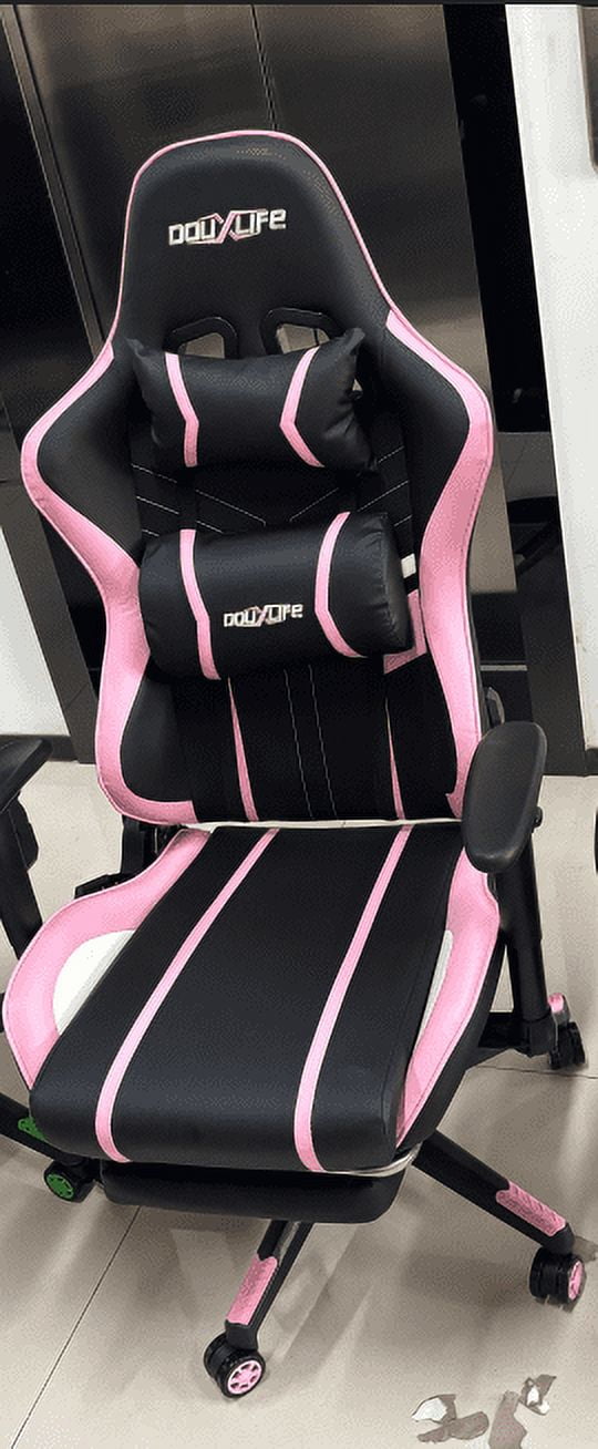 Douxlife Professional Full Body Massage Gaming Chair with Footrest, 175 ...