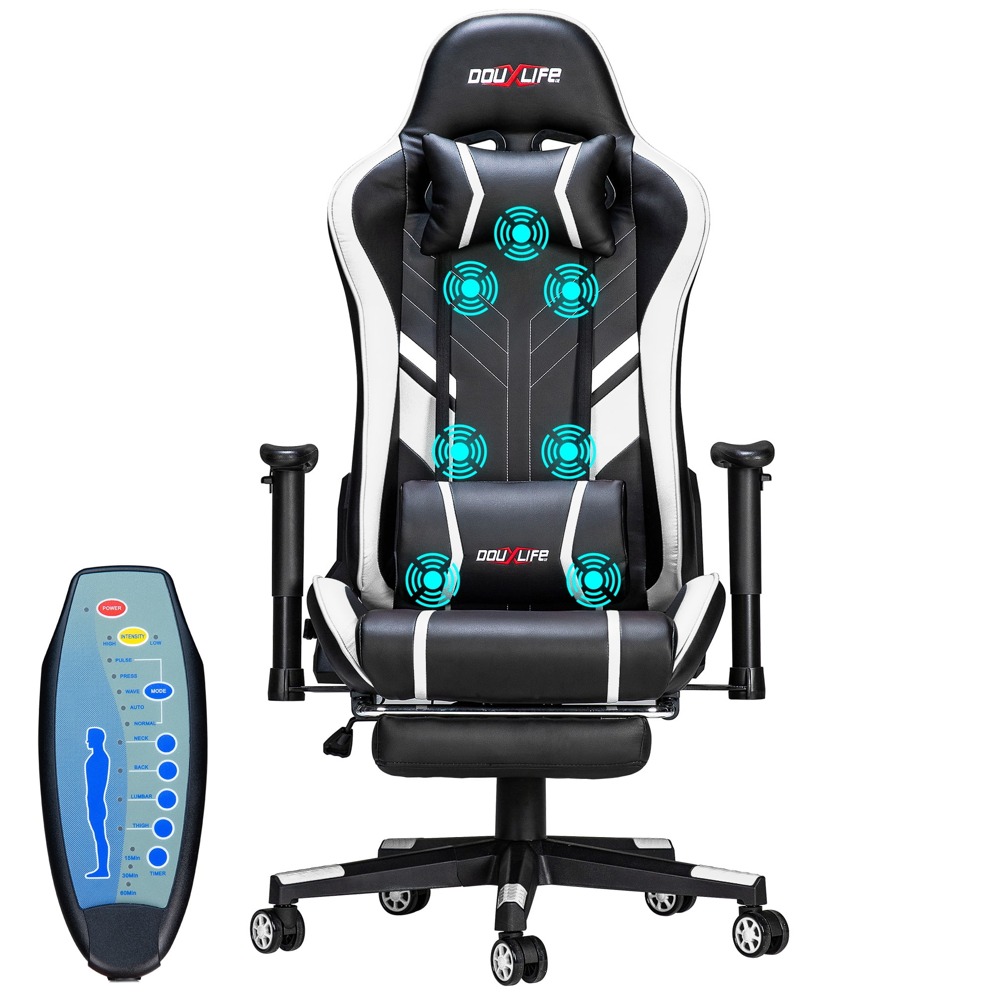 Douxlife RC03 Professional Full Body Vibration Massage Gaming Chair ...