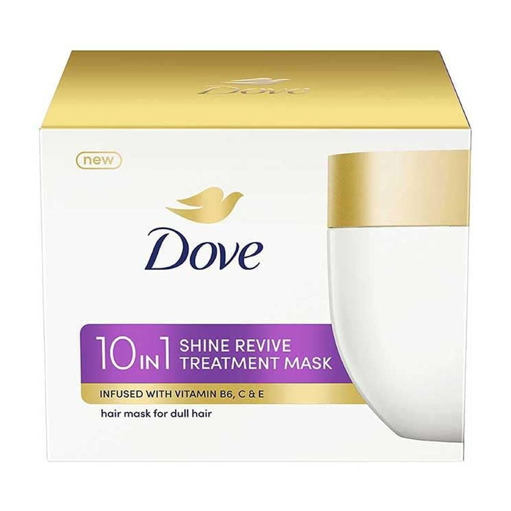 Dove 10 In 1 Shine Revive Treatment Hair Mask 300 Millilitre Floral For ...