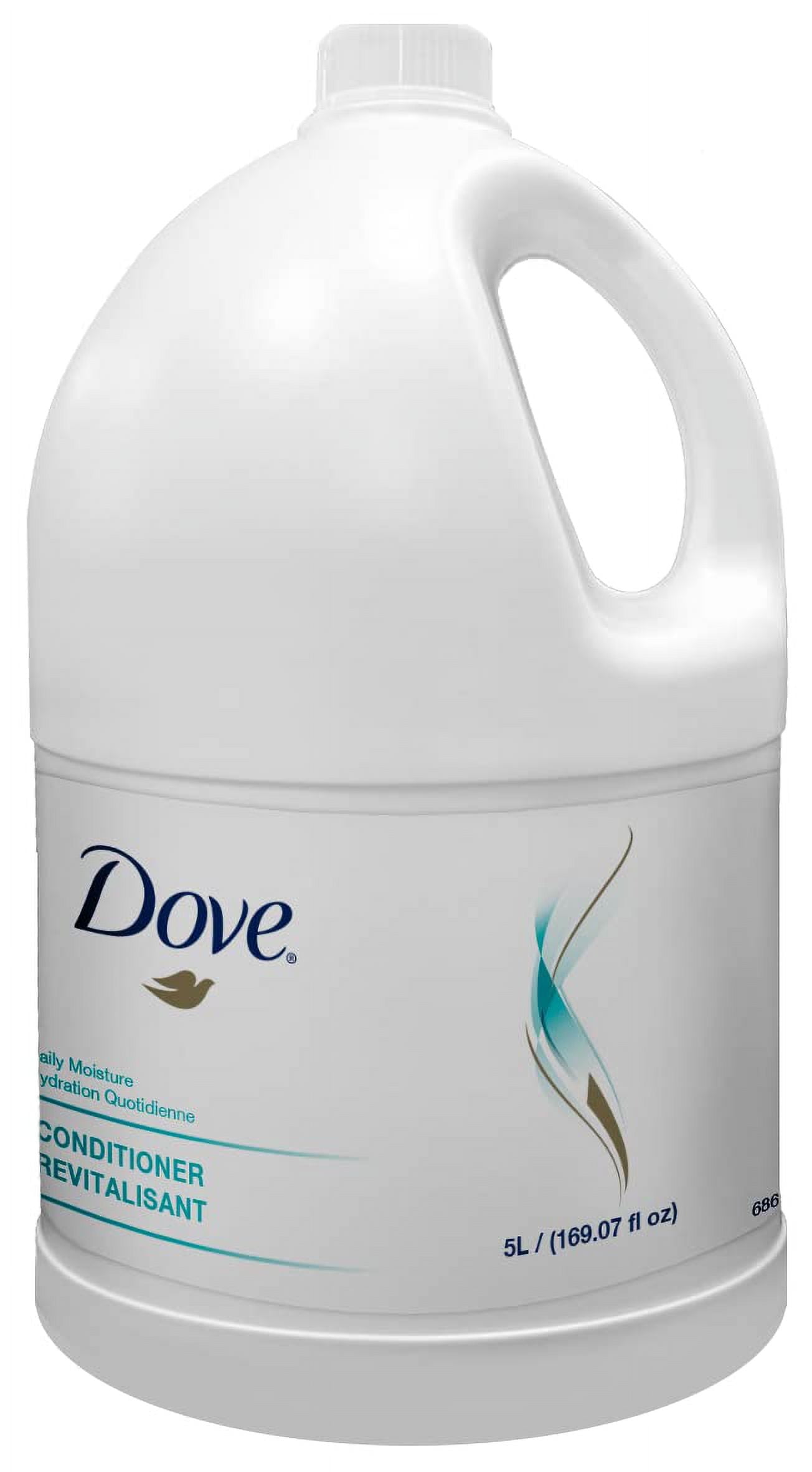 Dove 5Liter PRO Conditioner Daily Moisturizer Refill Bottle (Casepack 3 ...