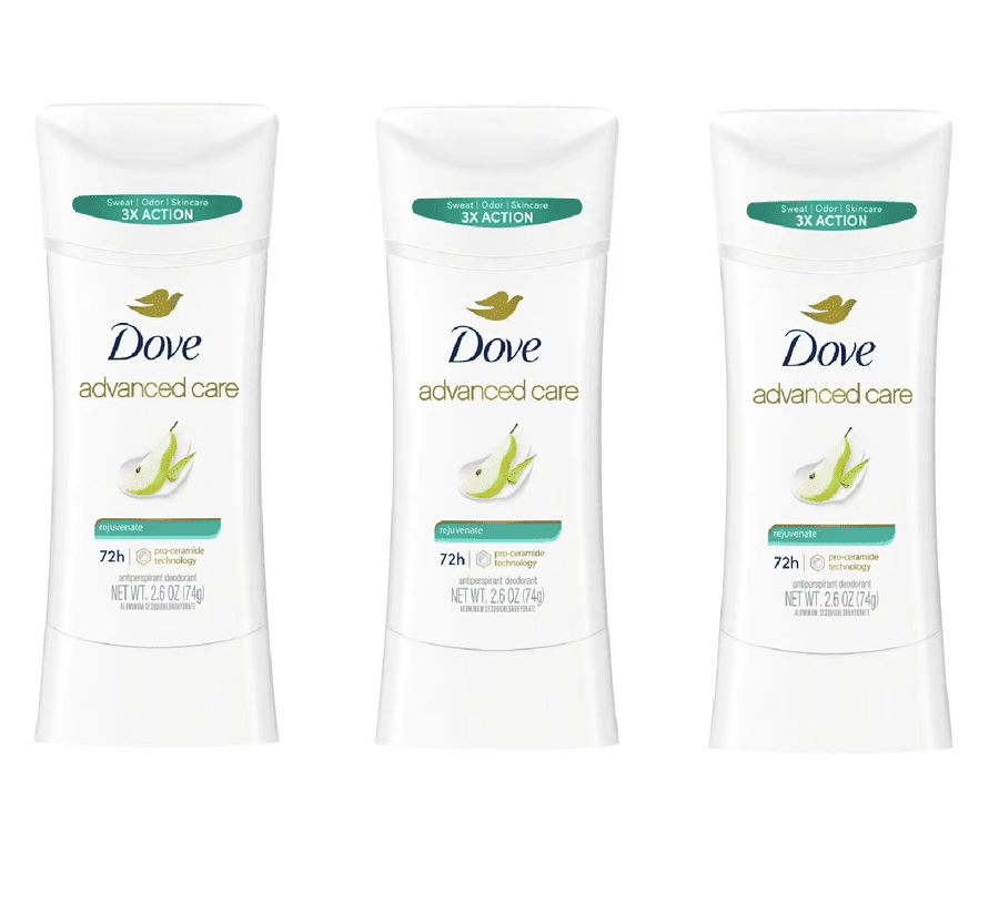 Dove Advanced Care 3X Action 72h Pro-Ceramide Technology Rejuvenate ...