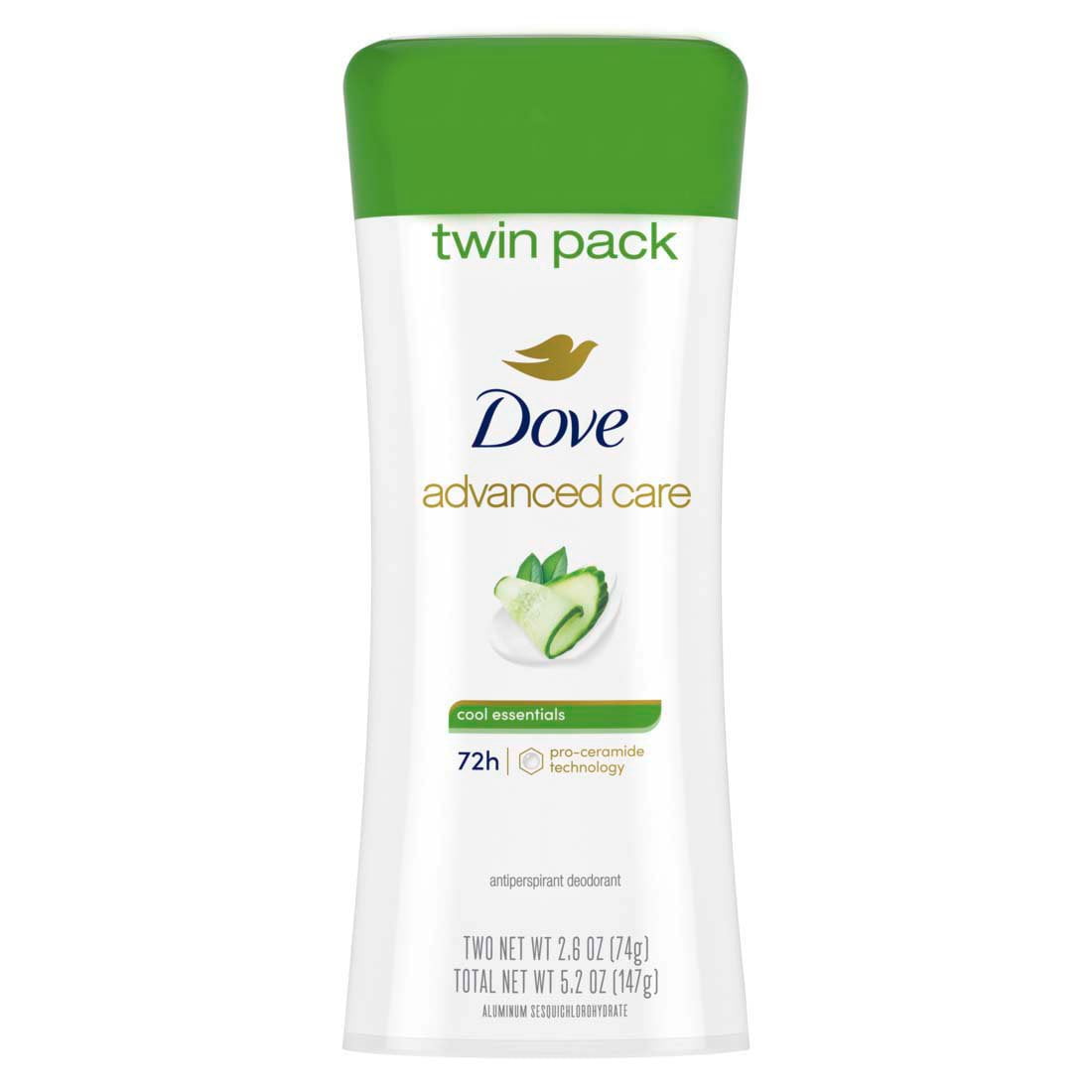 Dove Advanced Care Antiperspirant Deodorant - Cool Essentials, 2.6 oz ...