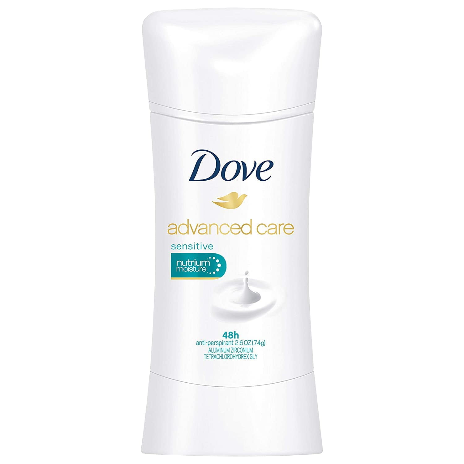 Dove Advanced Care Antiperspirant Deodorant, Sensitive 2.6 Oz - Walmart.com