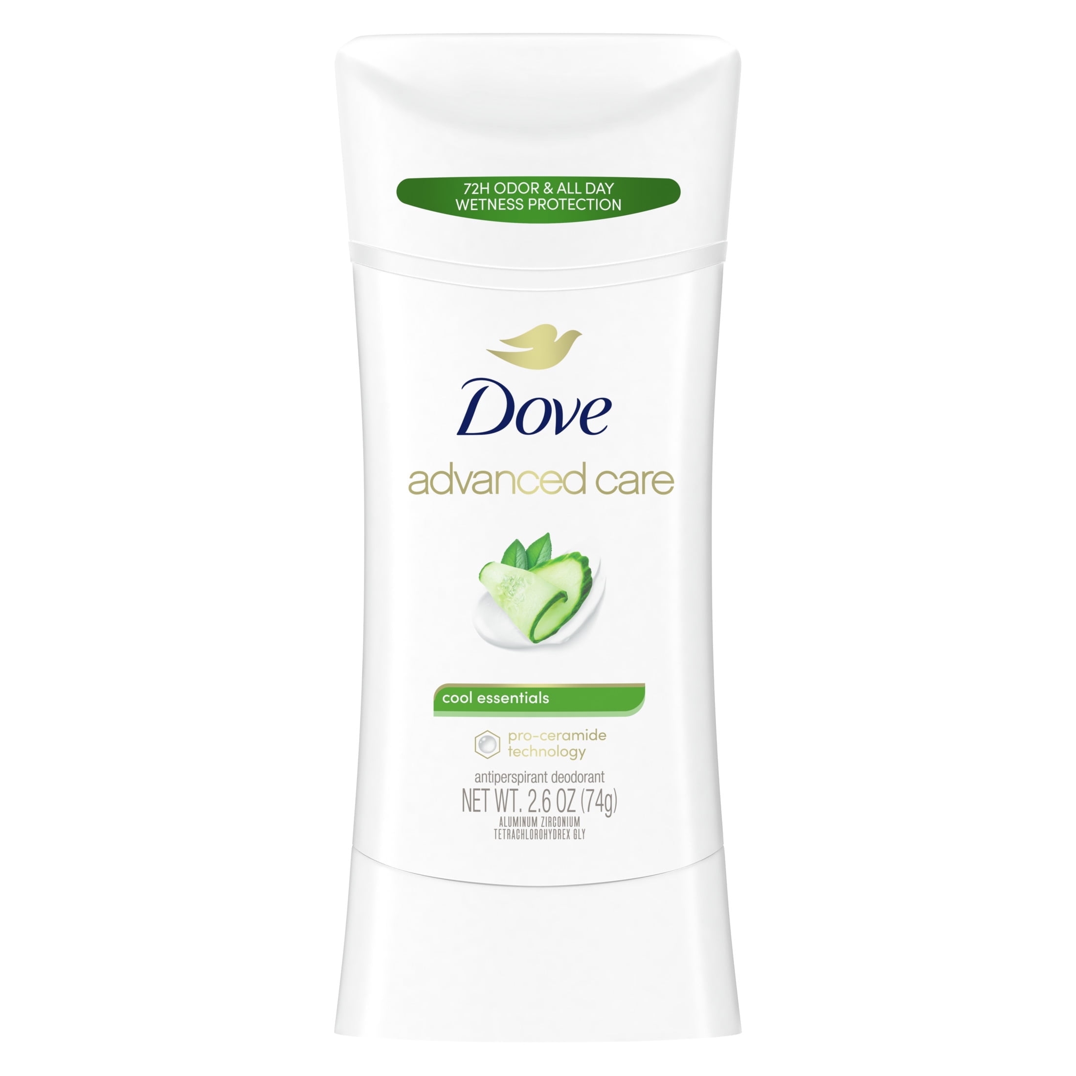 Dove Advanced Care Cool Essentials 2.6oz: 72hr Protection & Skin Repair ...