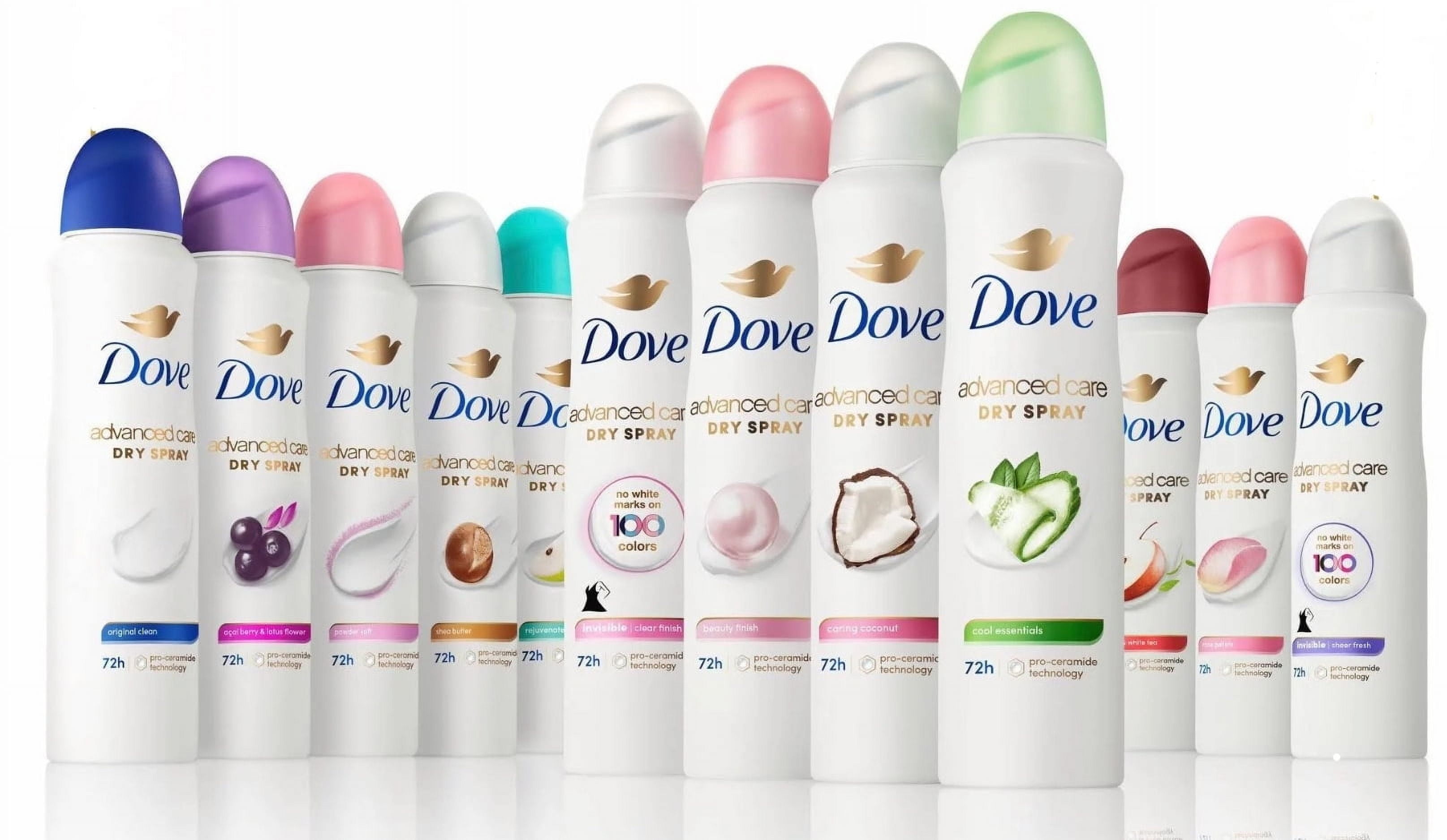 Customer reviews for Dove Advanced Care Dry Spray Deodorant - 12 Pack ...