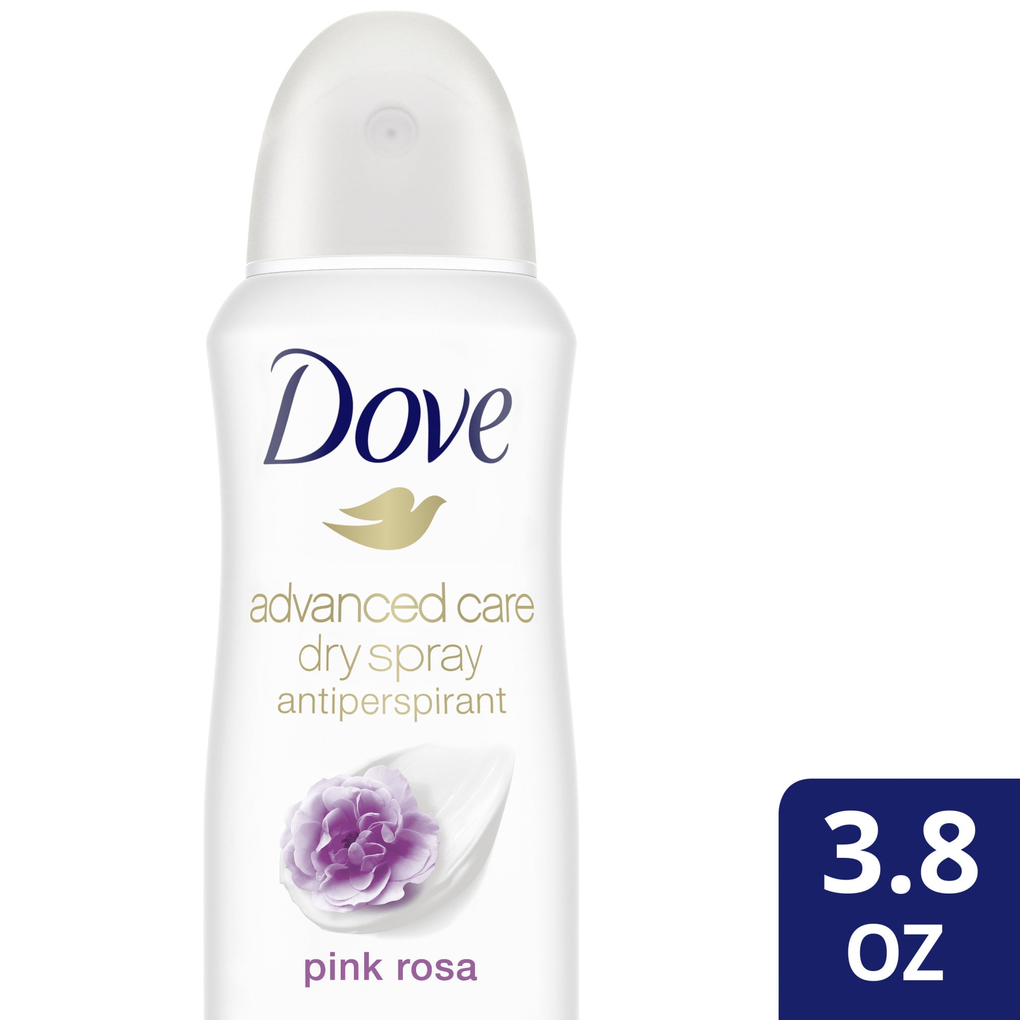 Dove Advanced Care Dry Spray Pink Rosa Antiperspirant Deodorant 3.8 Oz ...