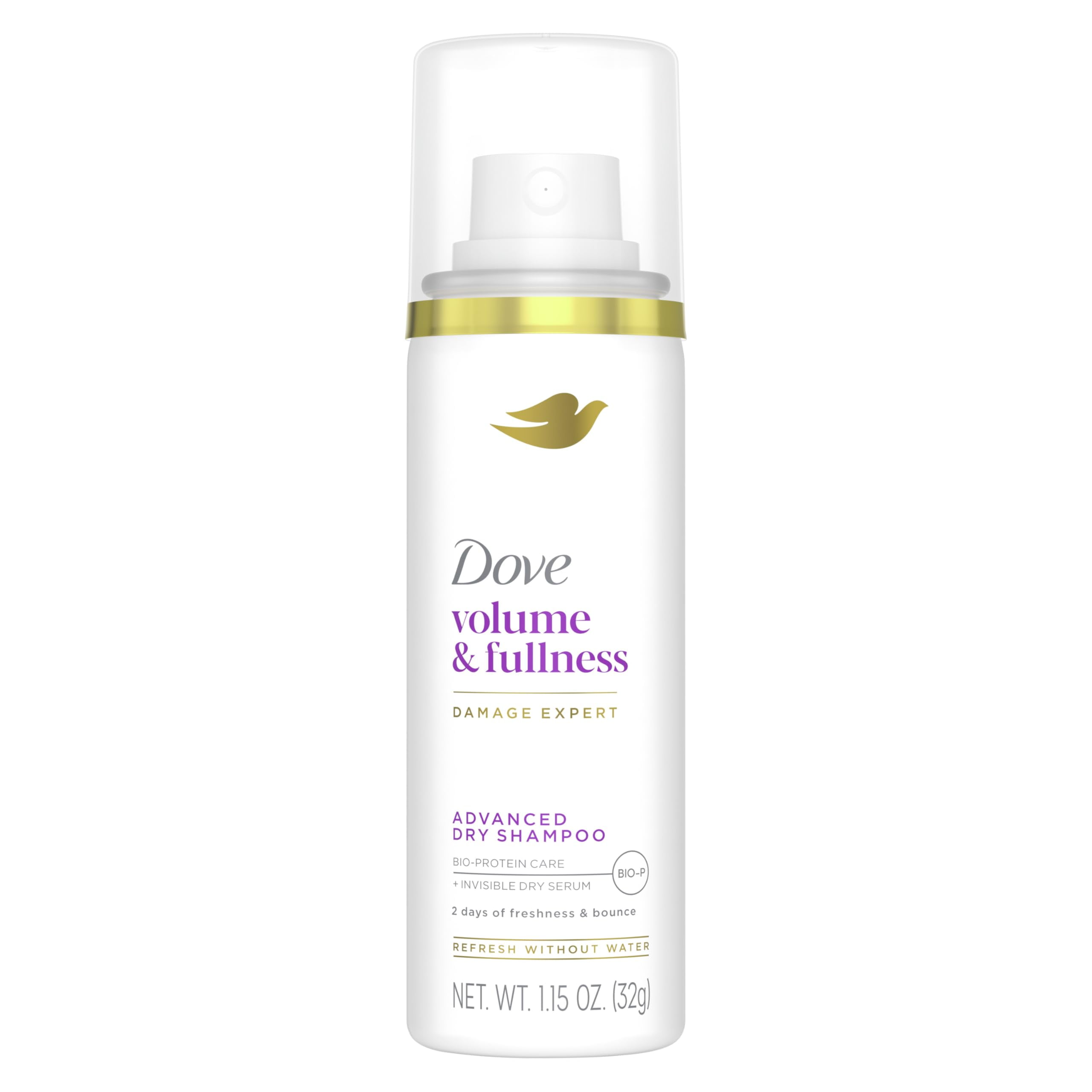 Dove Advanced Dry Shampoo Volume & Fullness Refresh & Revive Flat Hair ...