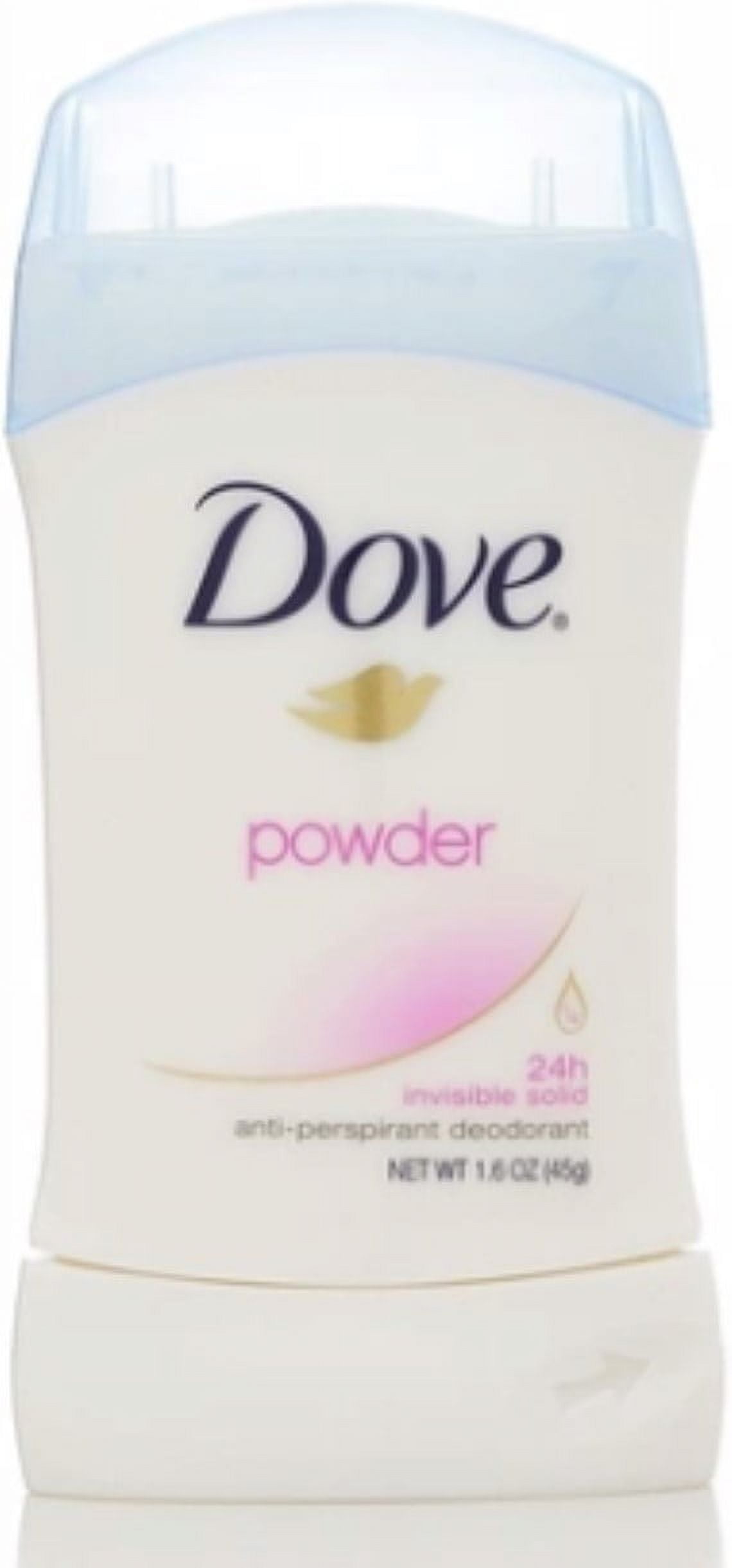 Dove Anti-Perspirant Deodorant Invisible Solid Powder 1.60 oz (Pack of ...