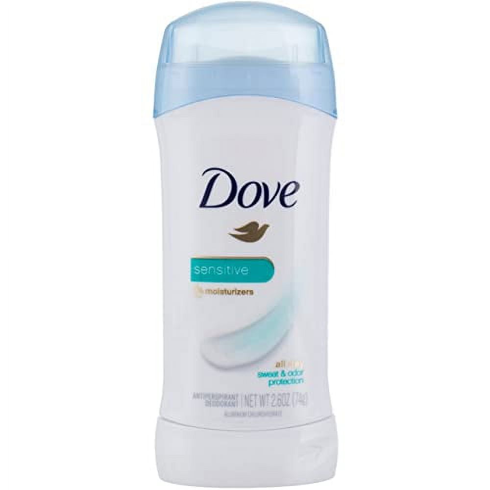 Dove Anti-Perspirant Deodorant, Sensitive Skin 2.60 oz (Pack of 12 ...
