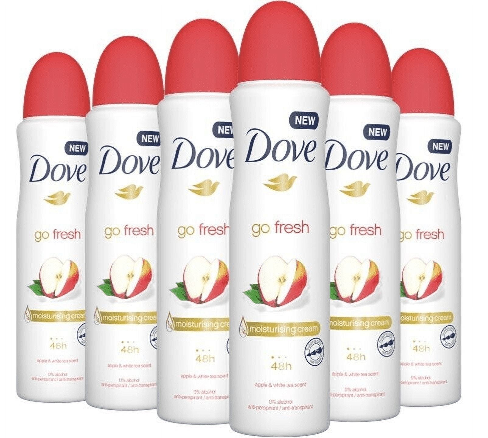 Dove Anti-Perspirant Deodorant Spray, 48-Hour Protection, Fresh ...