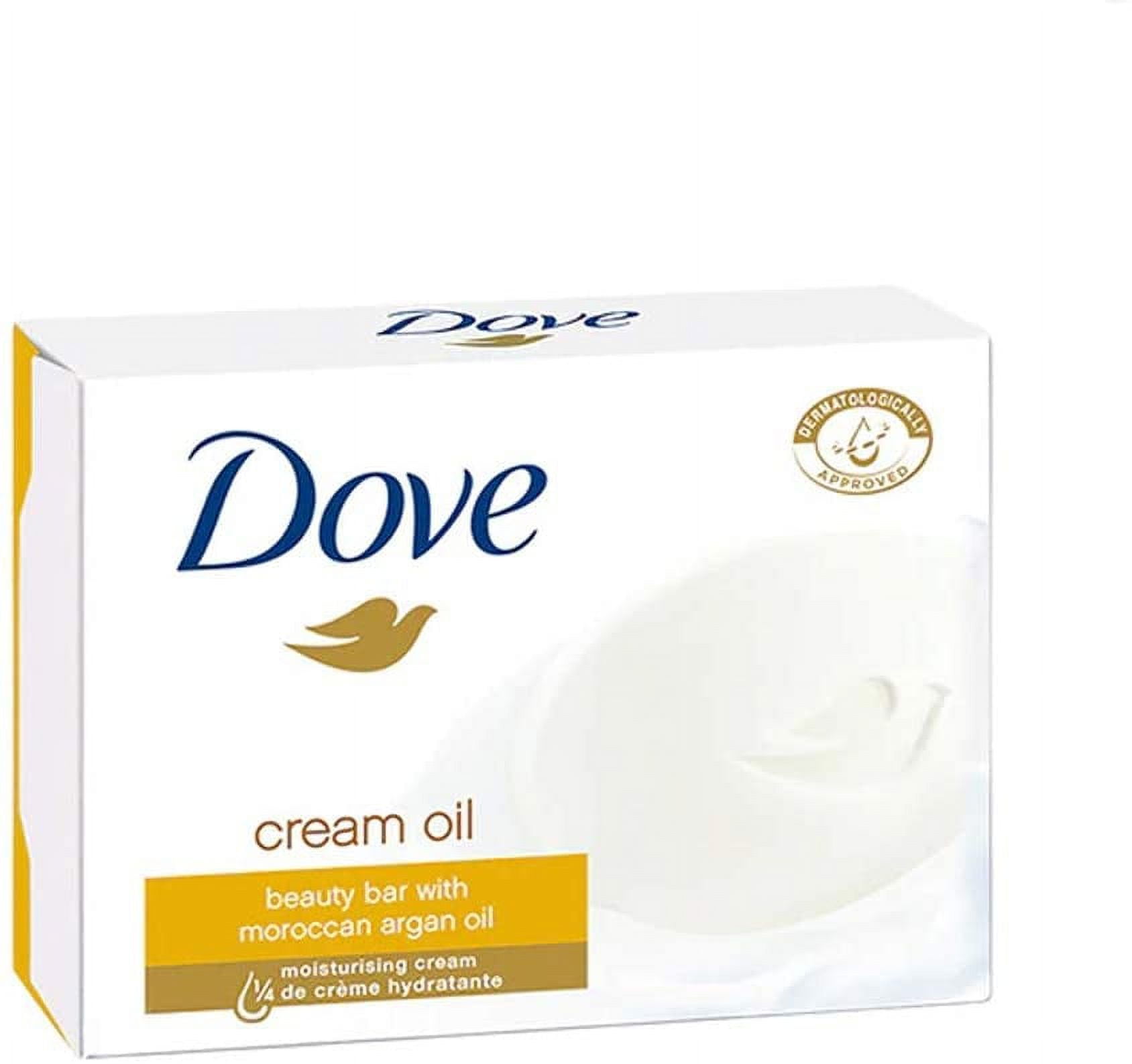 Dove Argan Oil Beauty Bar Soap 4 75 Oz 135 Gr Pack Of 12 Bars