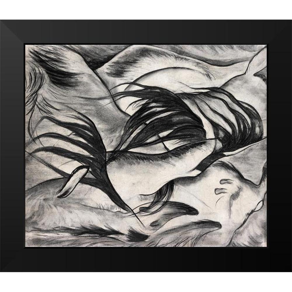 Dove, Arthur 13x12 Black Modern Framed Museum Art Print Titled - Goats ...