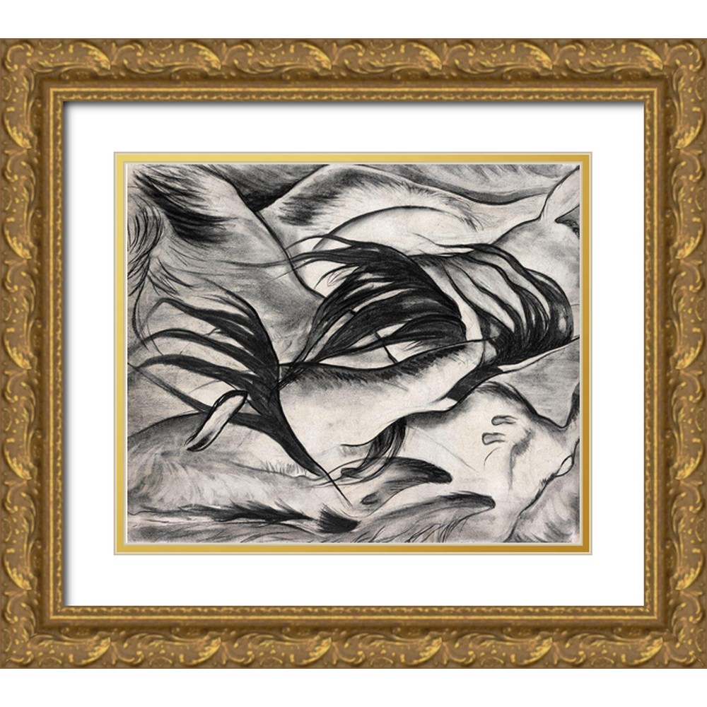 Dove, Arthur 17x15 Gold Ornate Wood Framed with Double Matting Museum ...