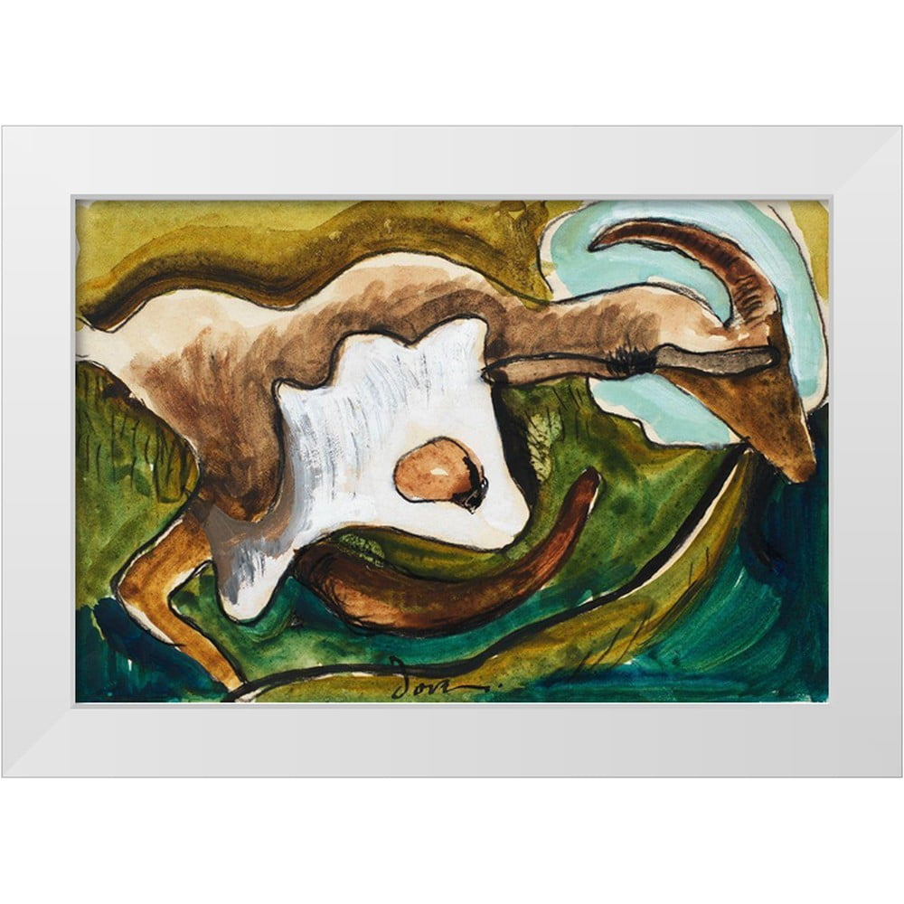 Dove, Arthur 18x13 White Modern Wood Framed Museum Art Print Titled ...