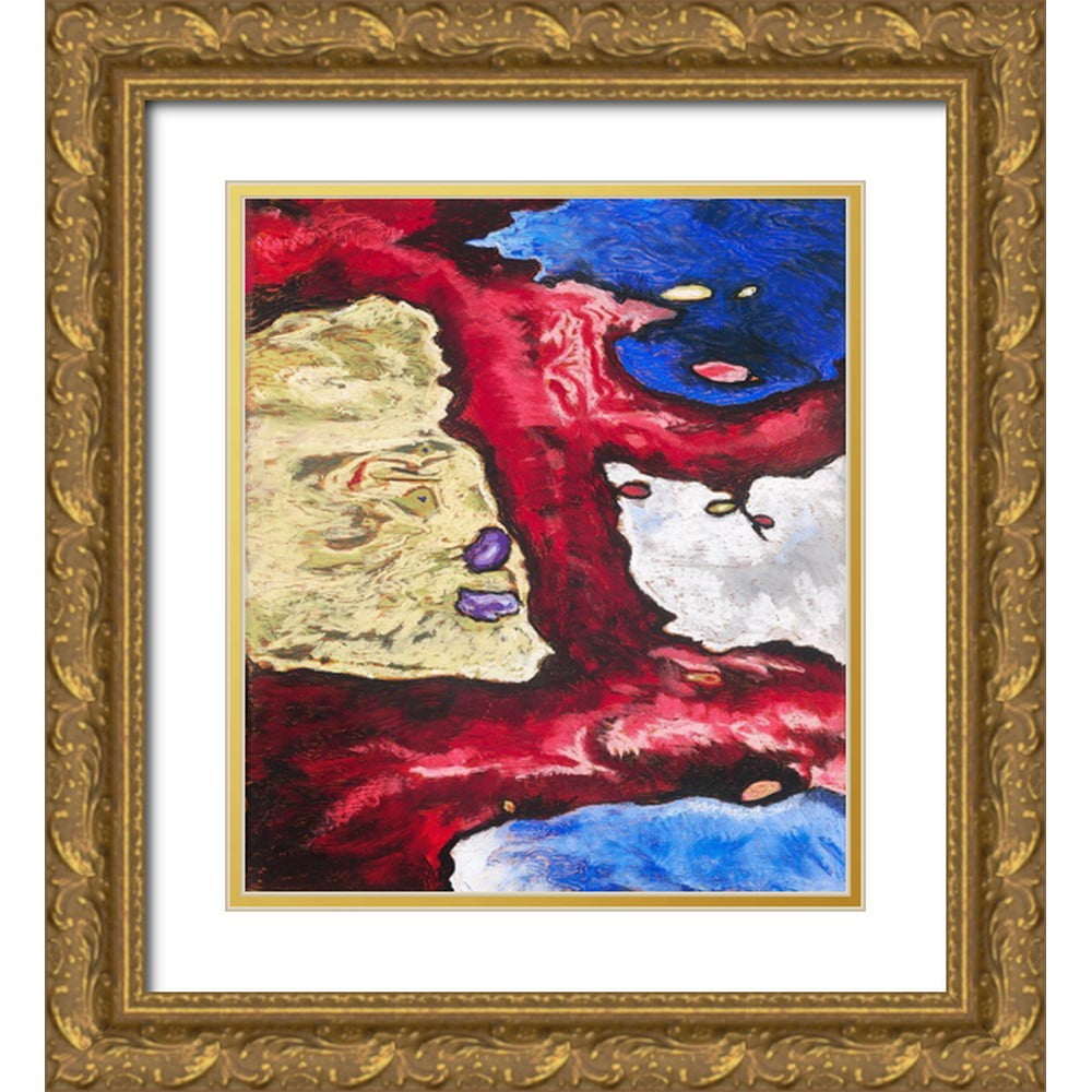 Dove, Arthur 20x22 Gold Ornate Wood Framed with Double Matting Museum ...