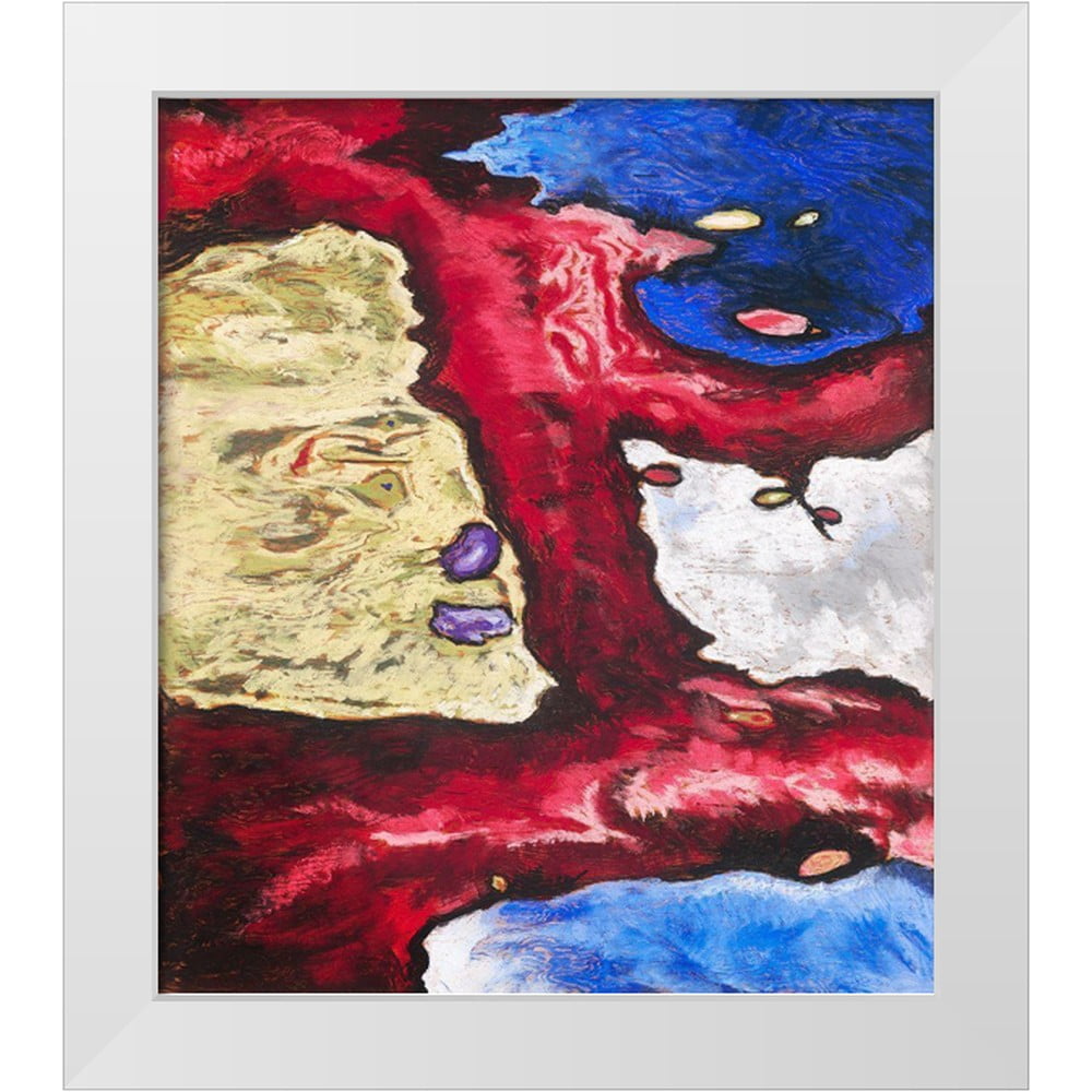 Dove, Arthur 26x29 White Modern Wood Framed Museum Art Print Titled ...