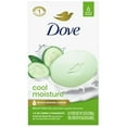 Dove Beauty Bar Cucumber and Green Tea 3.75 oz x 6 pack - Walmart.com