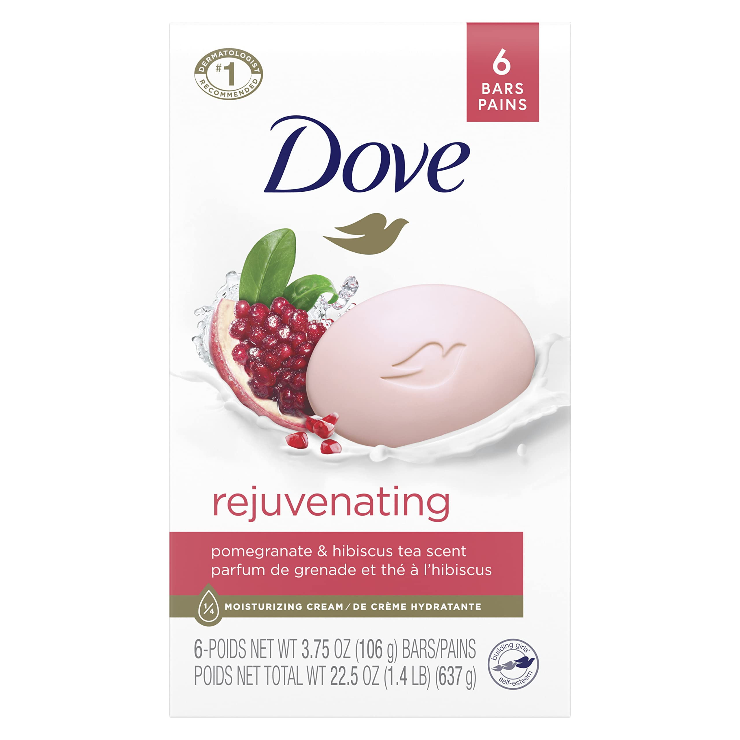Dove Beauty Bar Gentle Skin Cleanser For Softer And Smoother Skin ...