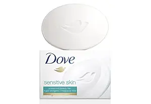 Dove Beauty Bar Sensitive Skin Cleanser Hypo-Allergenic Fragrance Free ...