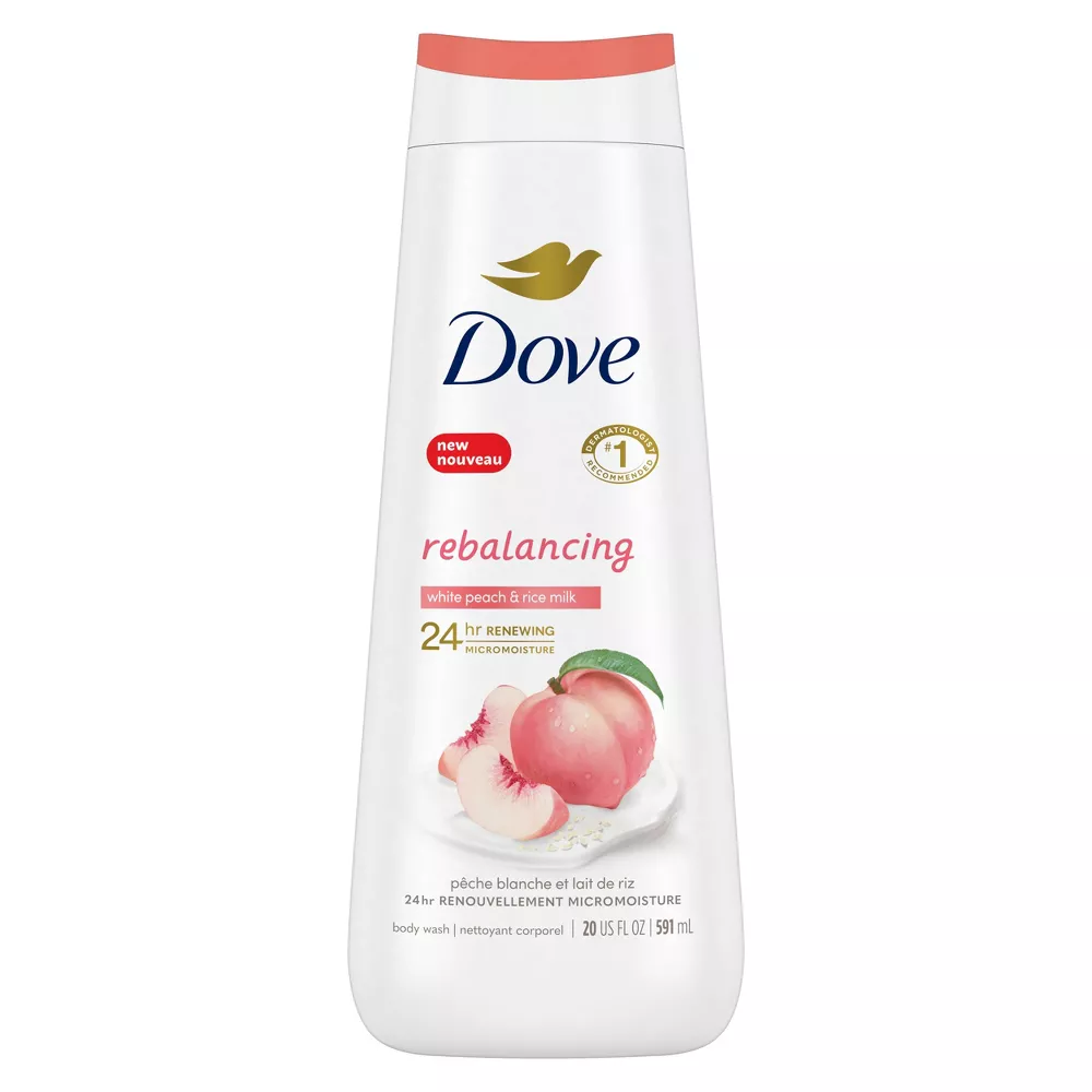 Dove Beauty Peach Body Wash, 20 oz, 2 Pack - Walmart.com
