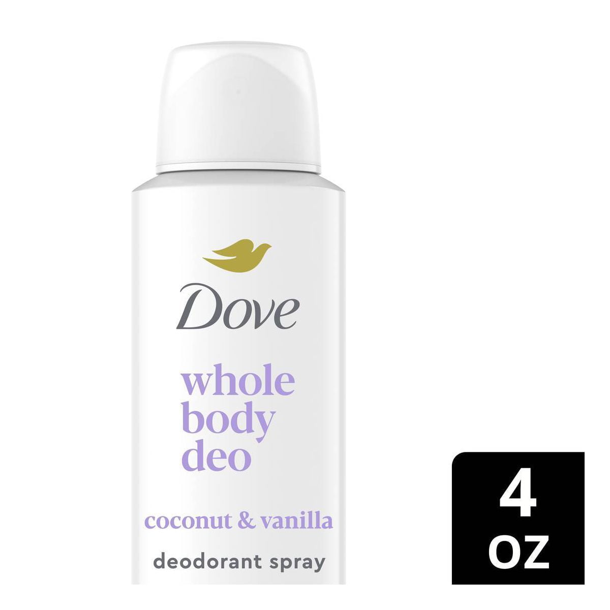 Dove Beauty Whole Body Aluminum Free Invisible Deodorant Spray ...