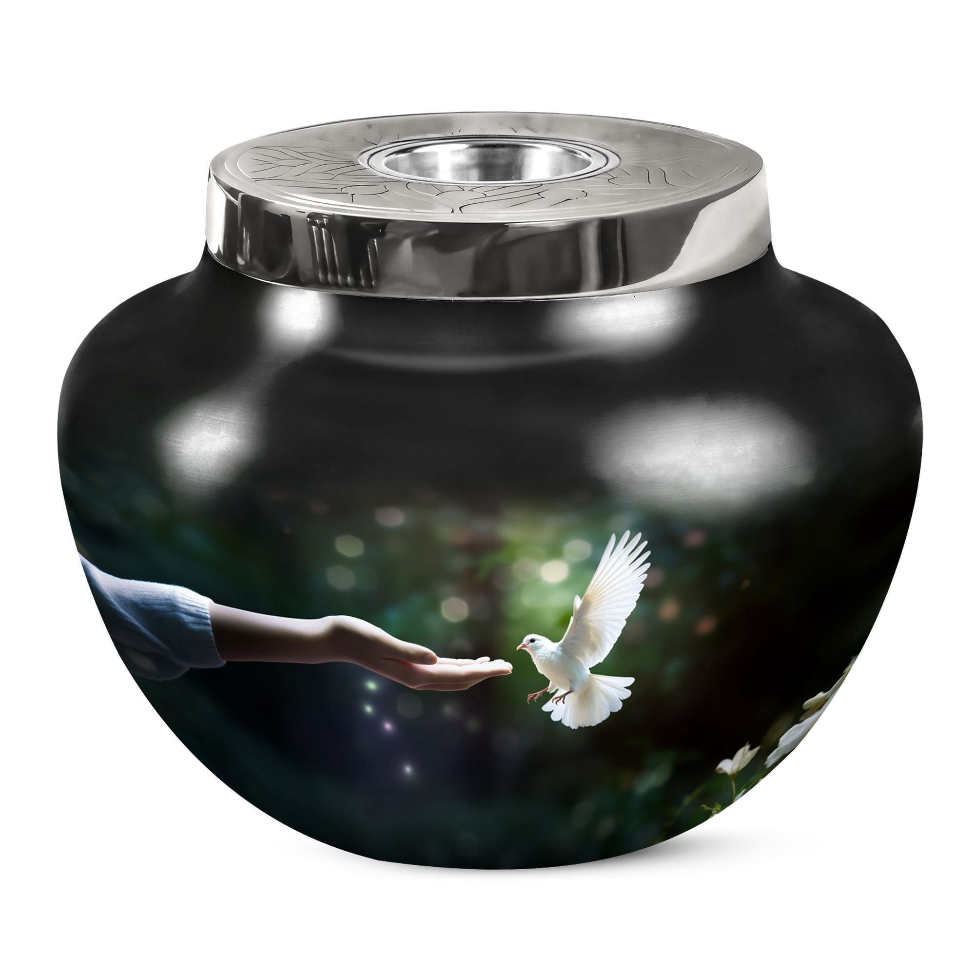 Dove Bird Urn - Cremation Urns For Human Ashes - Adult Urns For Human ...