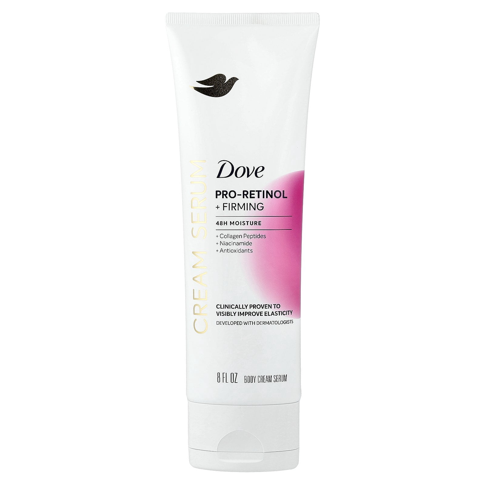 Dove Body Cream Serum, Pro-Retinol + Firming, 8 fl oz - Walmart.com