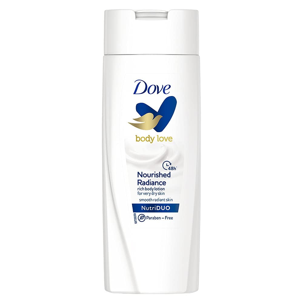 Dove Body Love Nourished Radiance Body Lotion, For Very Dry Skin ...