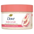 Dove Body Scrub White Peach & Crushed Rice, 10.5 oz - Walmart.com