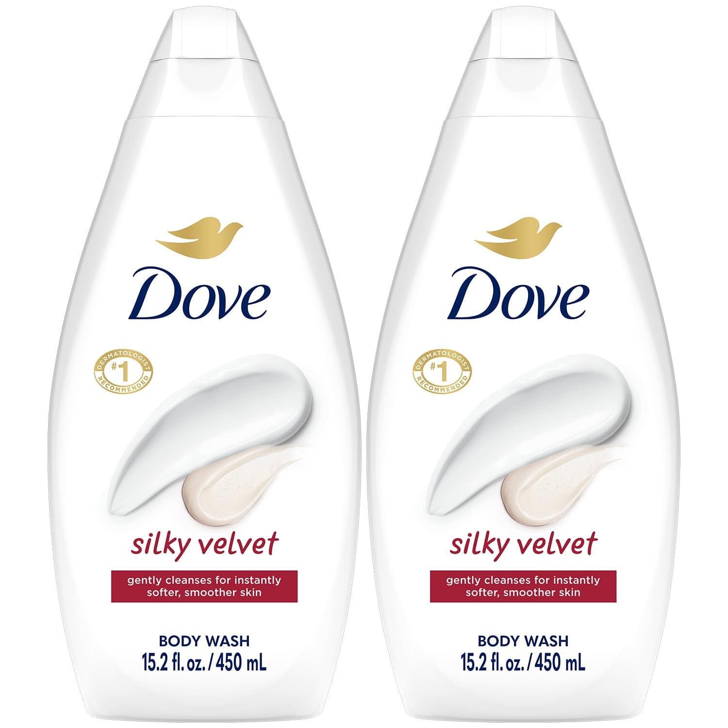 Dove Body Wash, Silky Velvet 2-Pack – Luxurious Moisturizing Cleanser ...