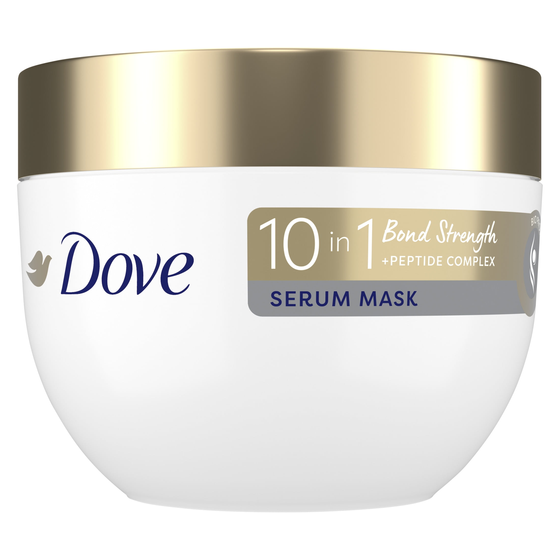 Dove Bond Strength 10-in-1 Serum Hair Mask with Peptide Complex, 9.2 oz ...