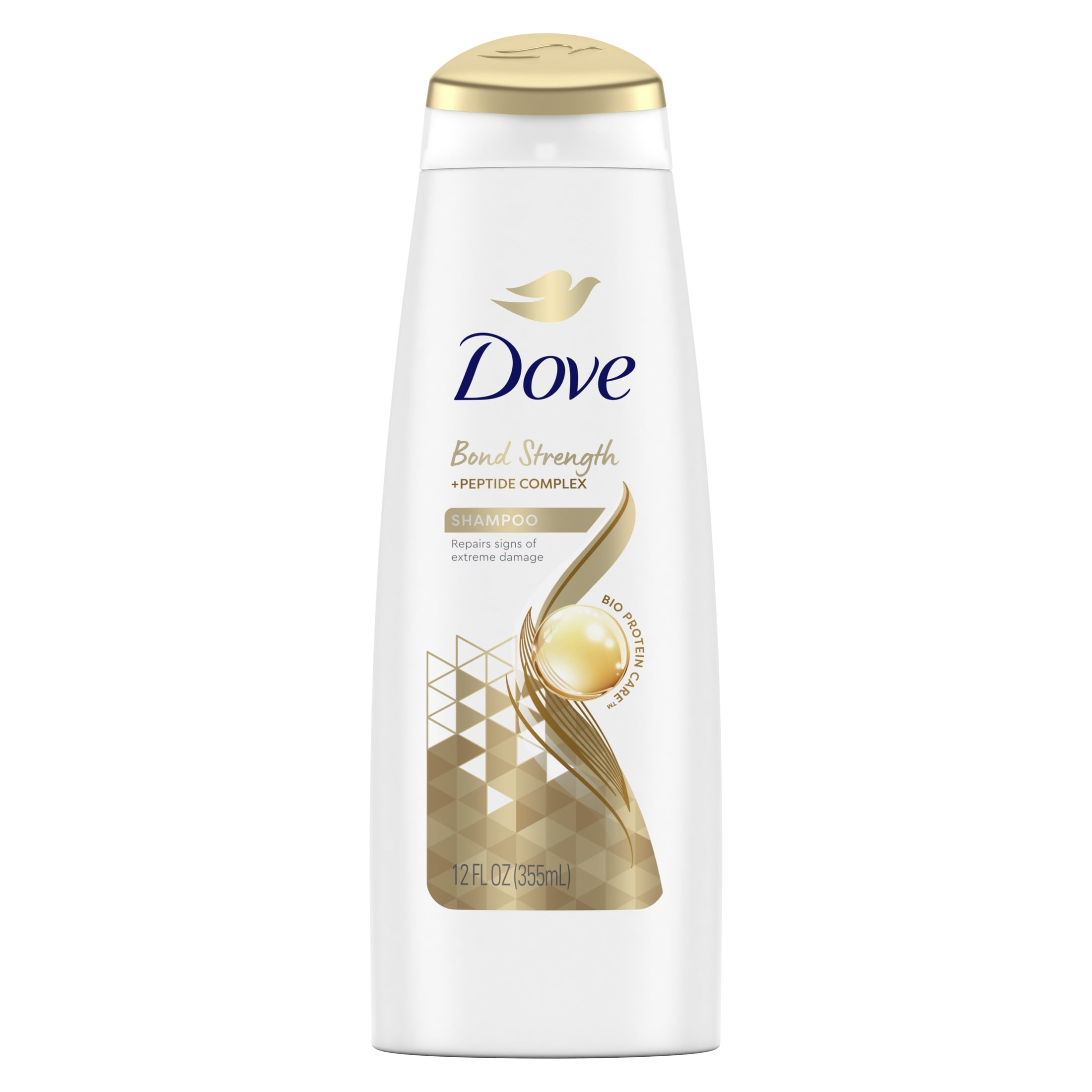 Dove Bond Strength Women's Shampoo with Peptide Complex for Damaged ...