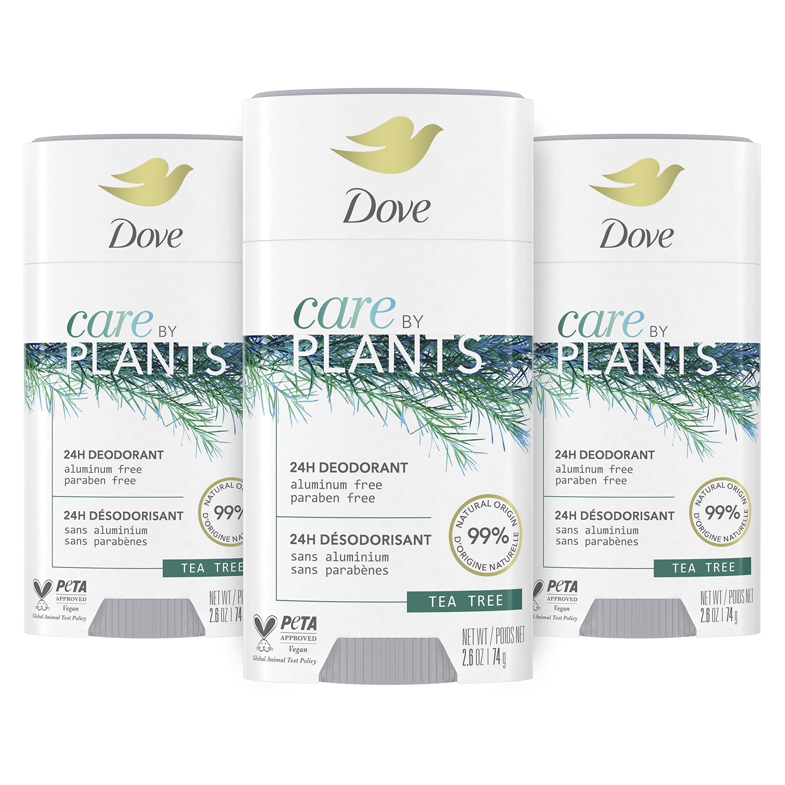 Dove Care By Plants Deodorant Stick For Long-Lasting Deodorant ...