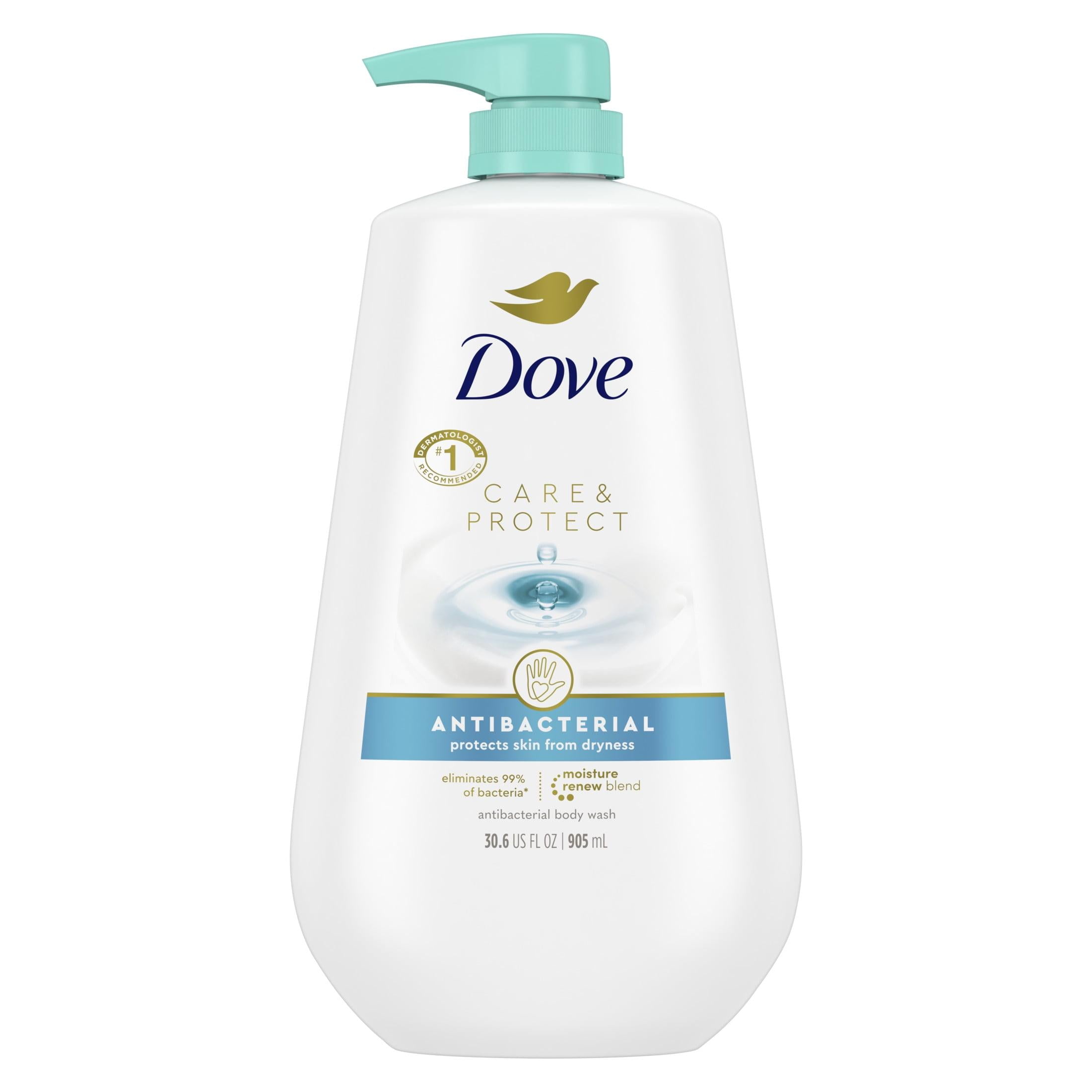 Dove Care and Protect Daily Use Antibacterial Hand Soap, 34 fl oz ...