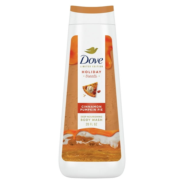 Dove Cinnamon Pumpkin Pie Liquid Body Wash for Deep Nourishment Holiday ...
