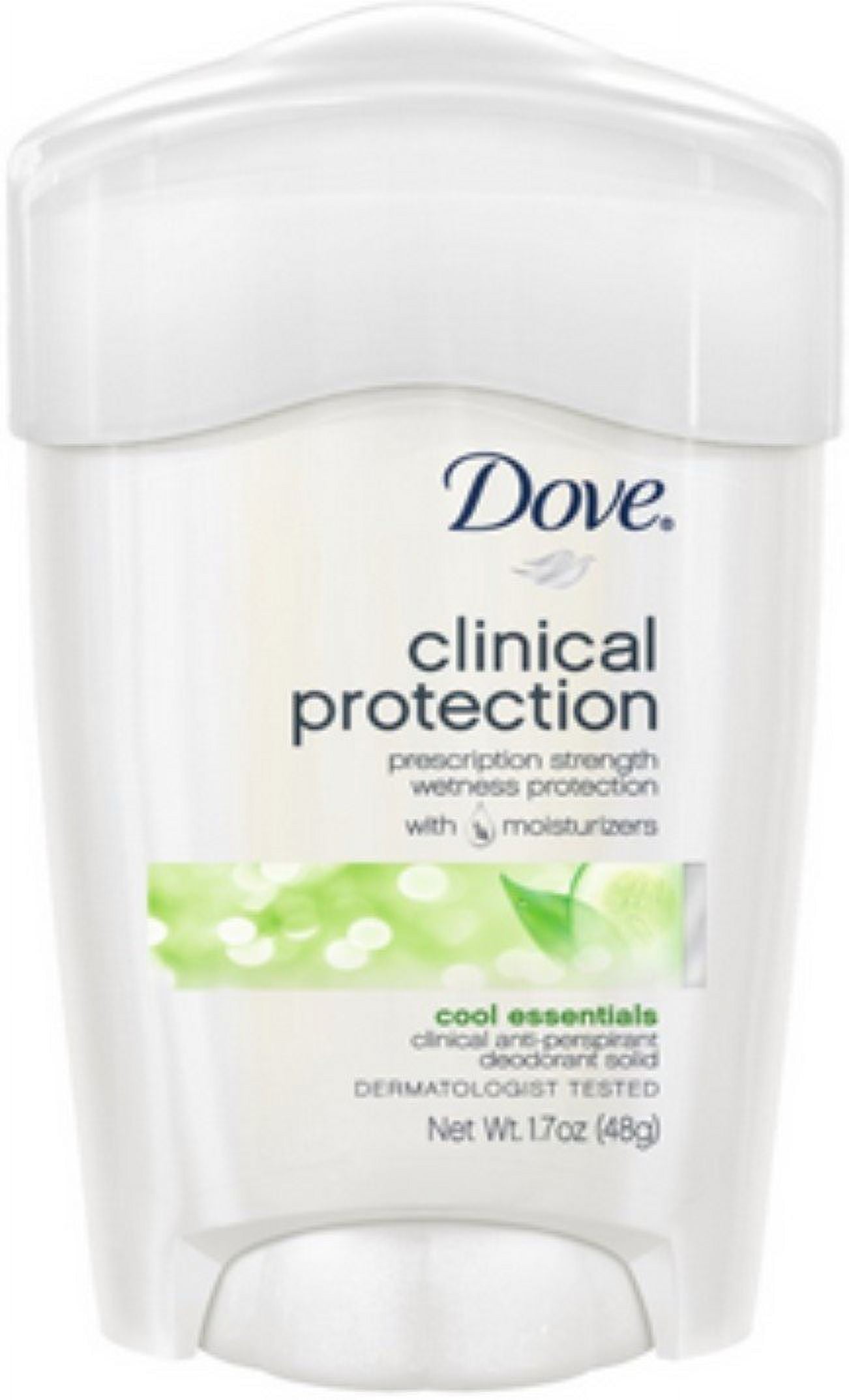 Dove Clinical Protection Anti-Perspirant Deodorant Solid, Cool ...