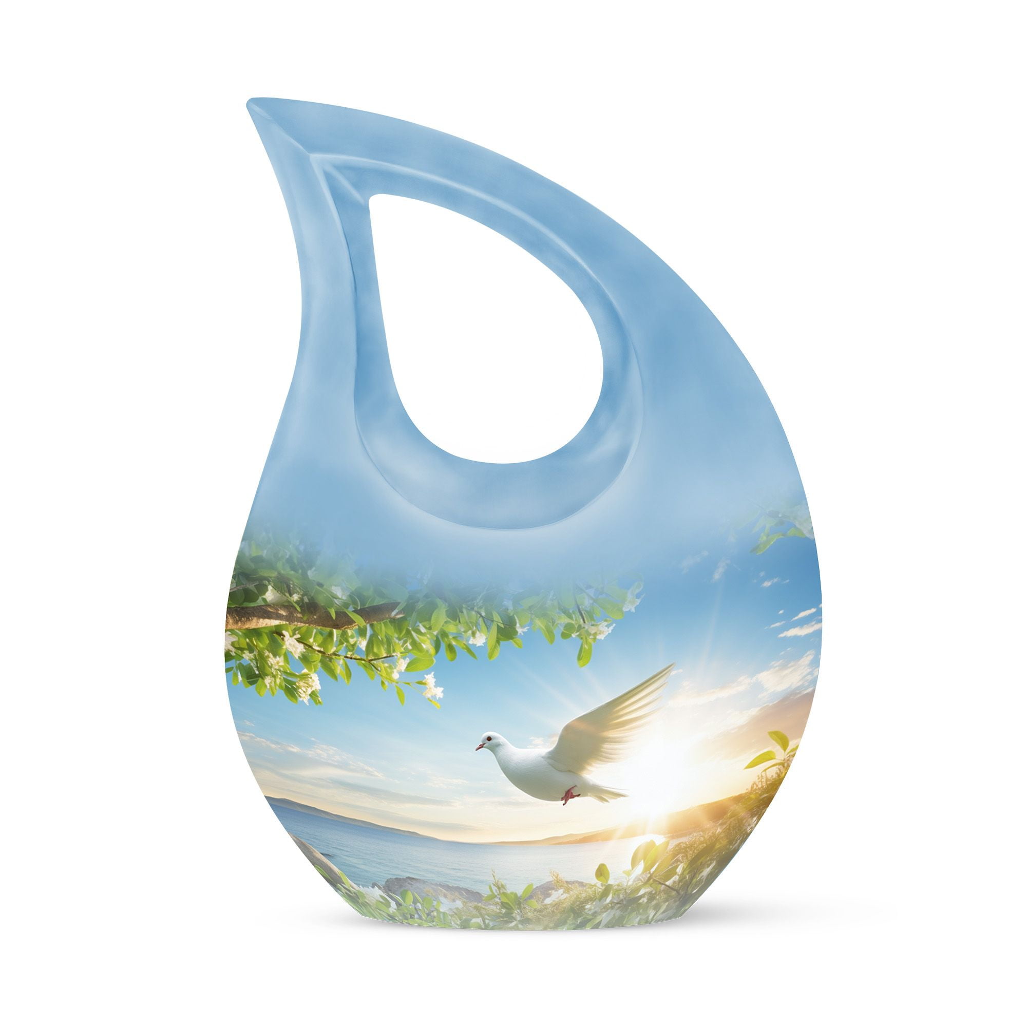 Dove Close to Tree - Classic Urns - Small Urns for Human Ashes ...