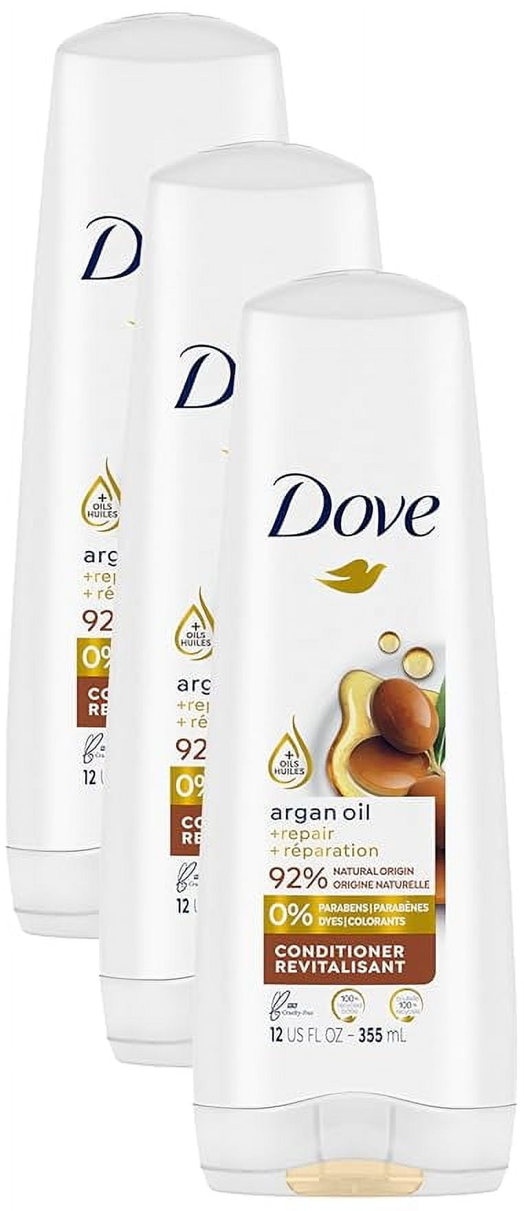 Dove Conditioner Argan Oil & Damage Repair 1 for Damaged Hair 92% ...