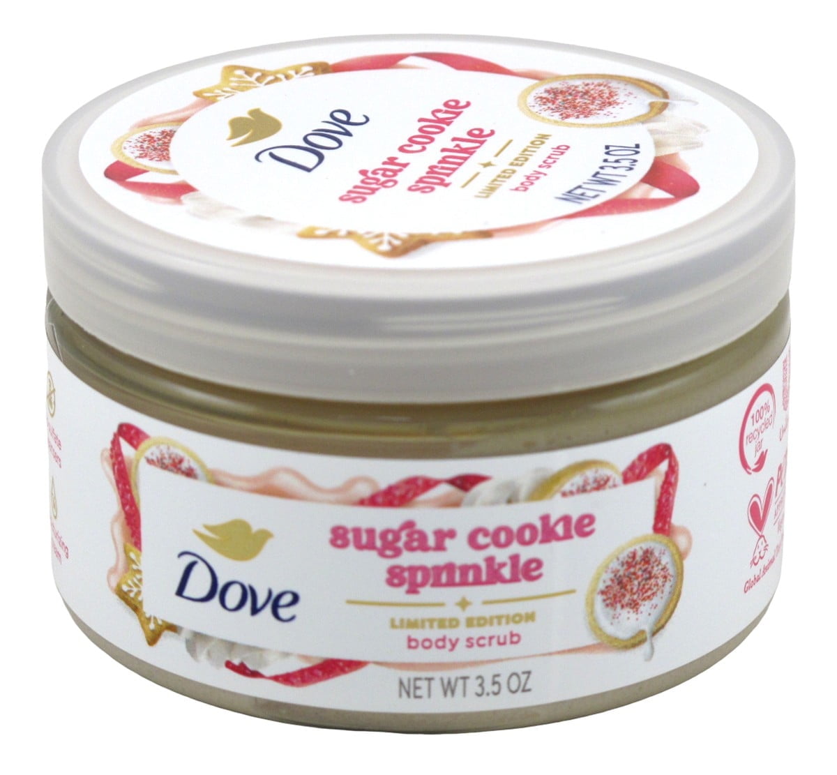 Dove Cookie Sprinkle Body Scrub 3.5 Ounce Jar Limited Edition - Walmart.com