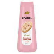 Dove x Crumbl Strawberry Cookie Body Wash, Scrub, & Deodorant Set ...