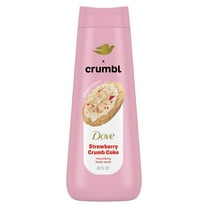 Dove x Crumbl Strawberry Cookie Body Wash, Scrub, & Deodorant Set ...