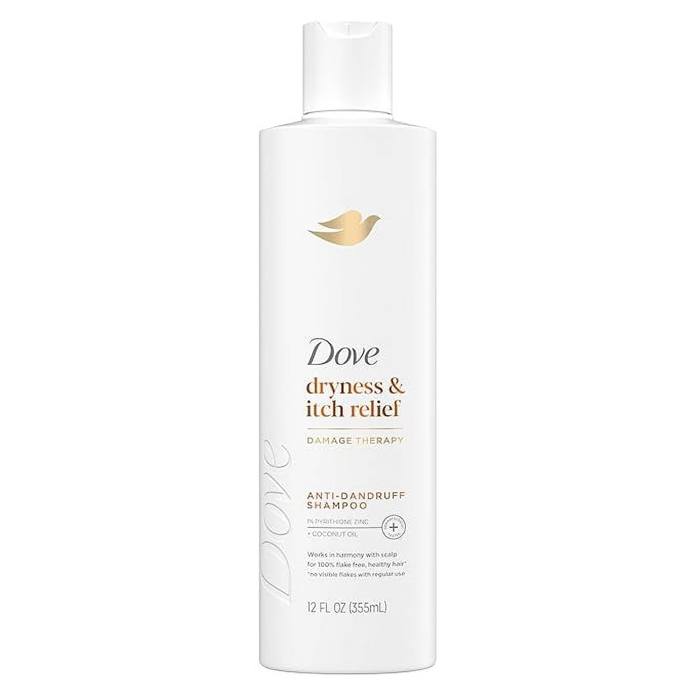 Dove Damage Therapy Derma Shampoo Dryness + Itch for Flaky Scalp with ...