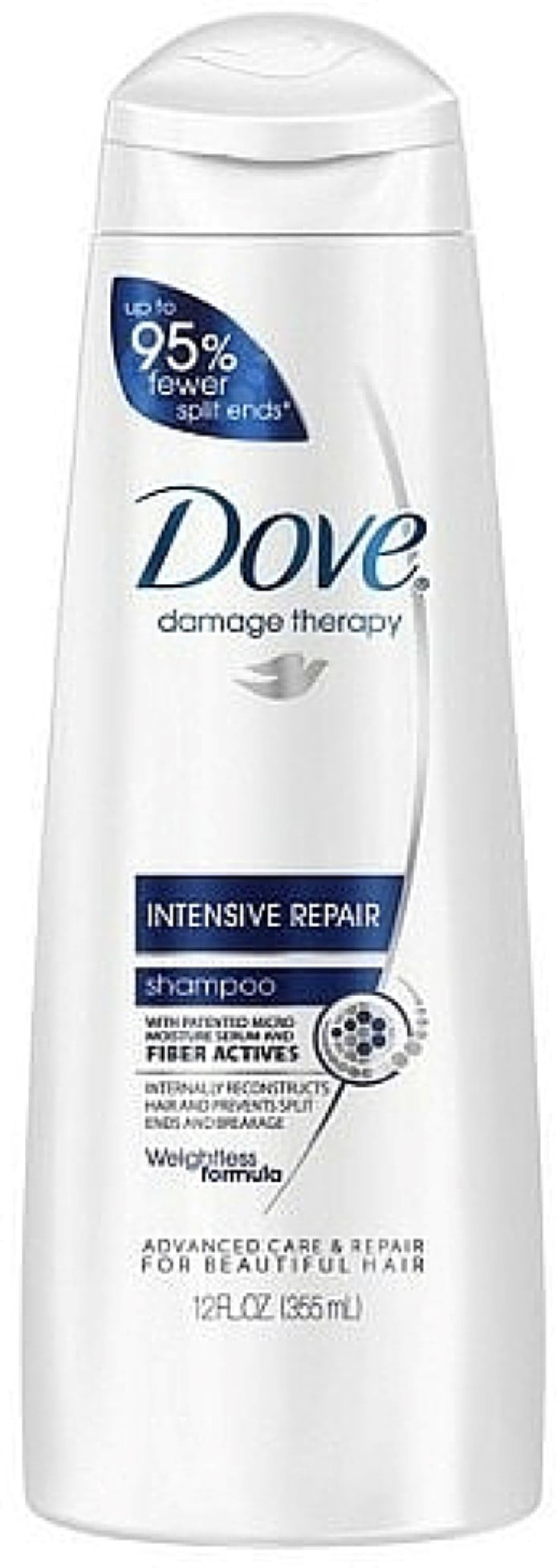 Dove Damage Therapy Intensive Repair Shampoo 12 oz (Pack of 3 ...